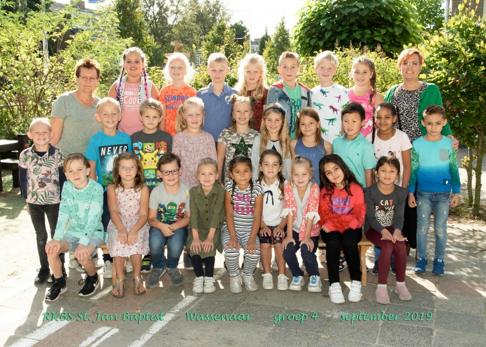 Groep 4 | Basisschool St. Jan Baptist, Wassenaar