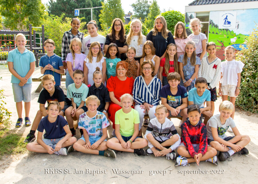 Groep 7 | Basisschool St. Jan Baptist, Wassenaar